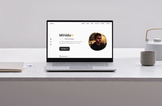 Minidu Shashimal Aluthge | Web Developer & Graphic Designer